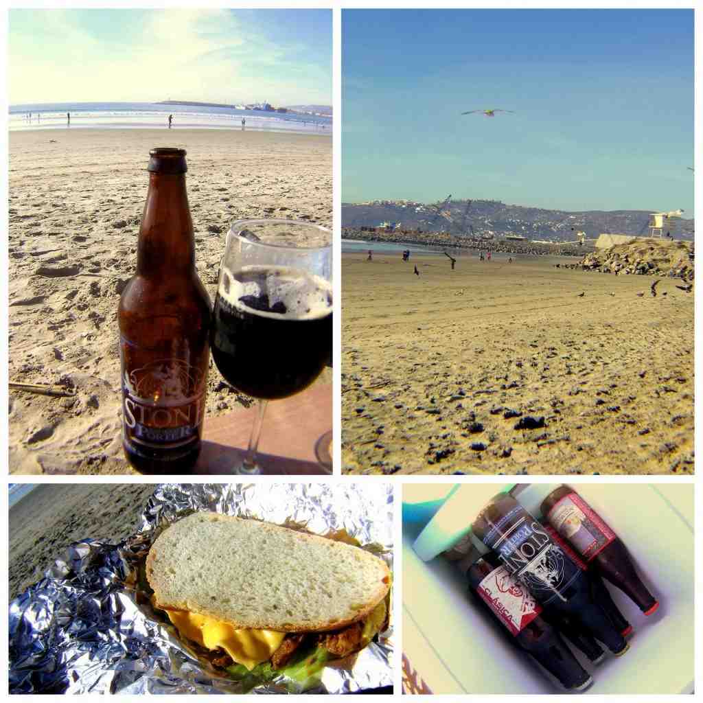 En la playa con cervezas artesanales de California y Baja California ...